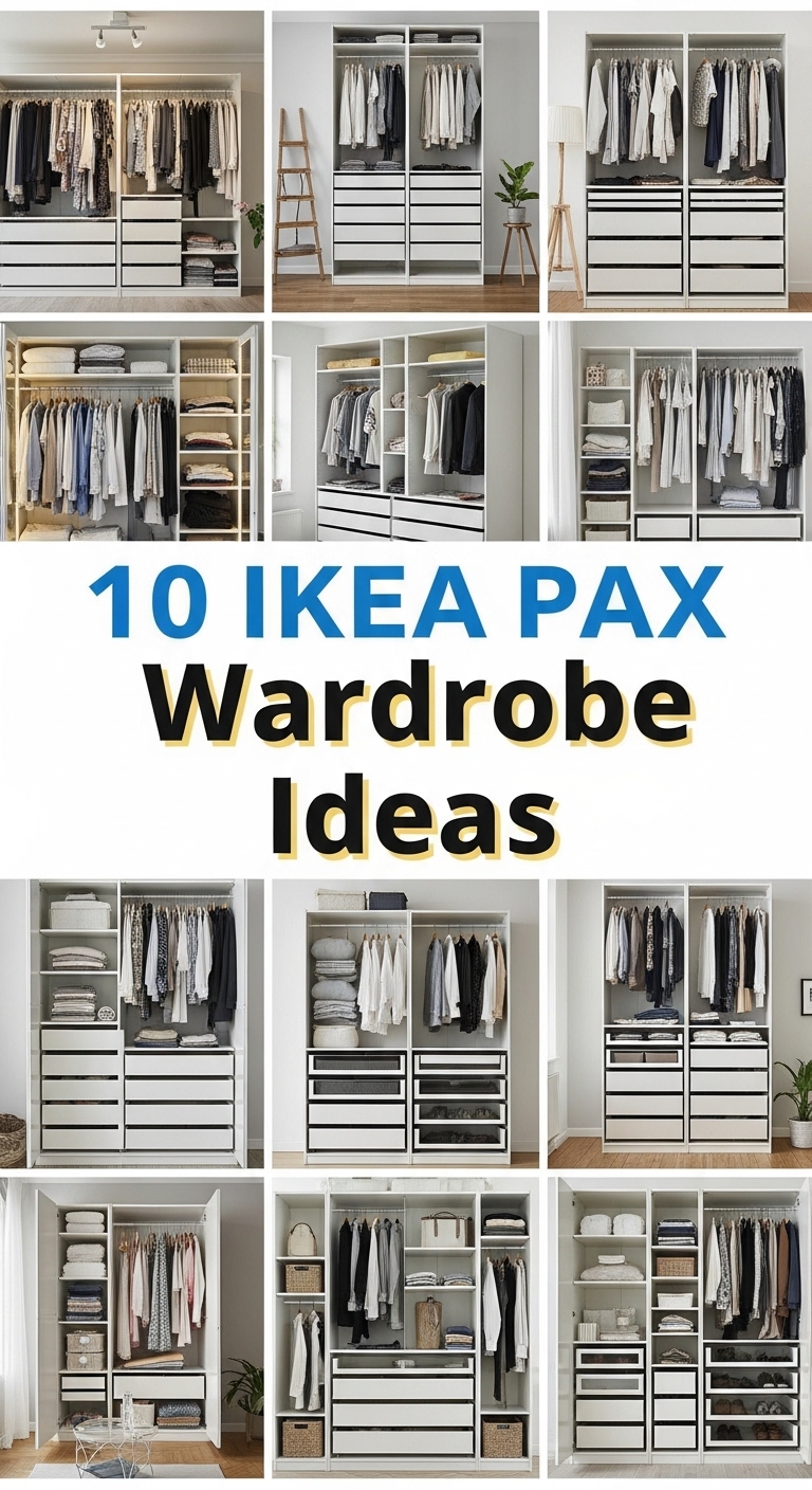10 Ikea Pax Wardrobe Ideas - Binet DIY